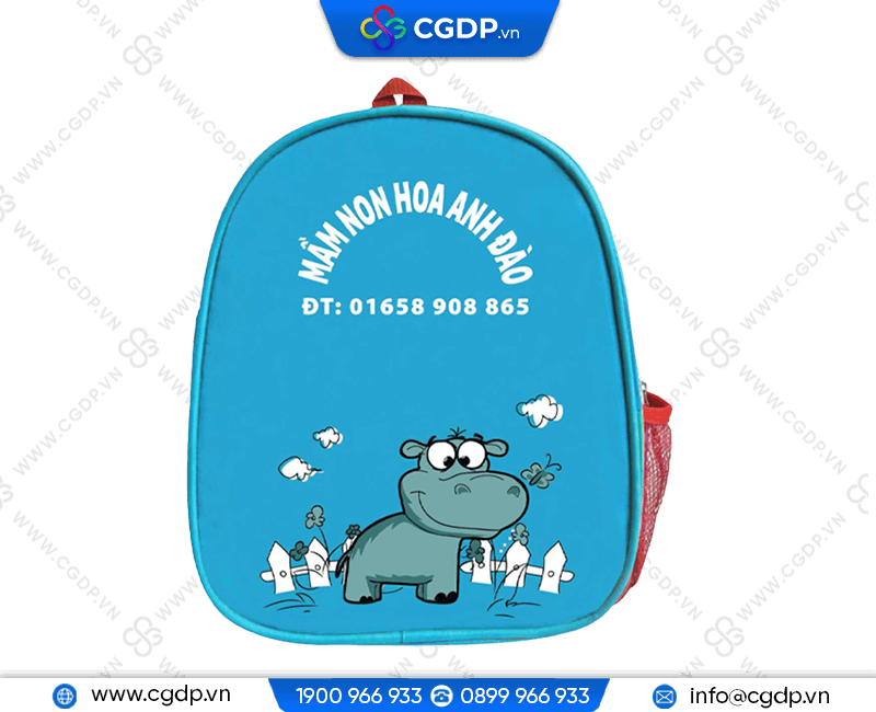 Mẫu balo học sinh mầm non mẫu giáo đẹp SKU 9